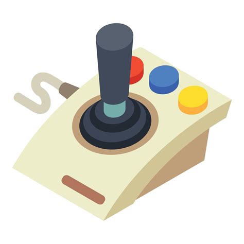Joystick Controller Icon Isometric Style 14384782 Vector Art At Vecteezy