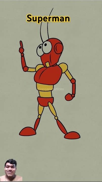 Superman Cockroaches Funny 😆🤣shortsfunny Funreactioncomed Ysonic
