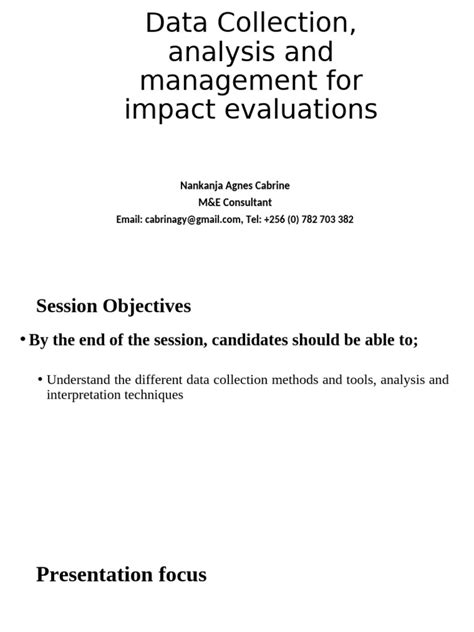 Data Collection Analysis And Interpretations 1 Pdf Data Analysis Data