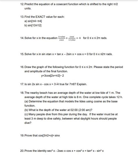 Solved Corrections To Assignment In Part B 13a