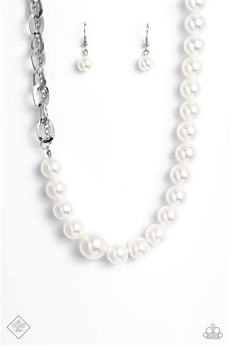 Paparazzi Accessories My Pearl White Paparazzi Accessories