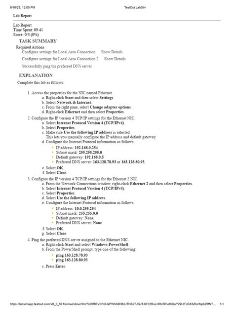 Configure Ip Address Pdf Ip Address Gateway Telecommunications