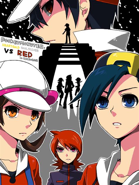 Red Ethan Lyra Silver And Pixiv Red Pokemon And More Danbooru