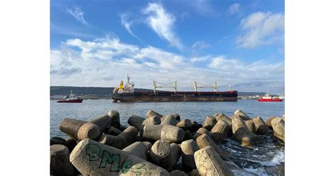 Българският кораб Рожен който беше блокиран в Израел пристигна във