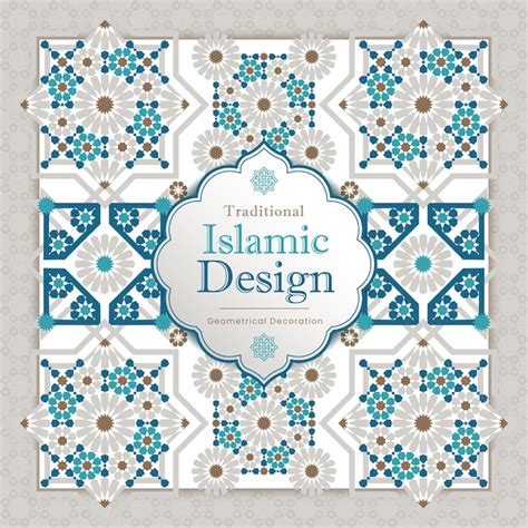 Premium Vector Traditional Islamic Design Illustration Of Floral