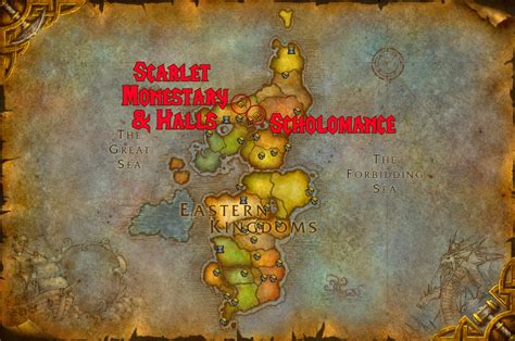 Dungeons Guide Locations By Level And Requirements Mop Classic