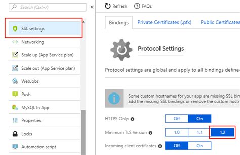 Encryption How Can I Control Which Ciphers Can Be Used When Accessing An Azure Hosted Website