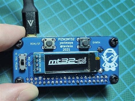 Yavimayas Pizw2mt32 Turns A Raspberry Pi Zero 2 W Into A Tiny Roland Mt 32 Emulator For Your