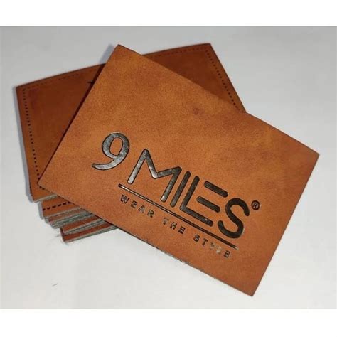 Brown Jeans Pu Label At ₹ 55piece पीयू लेबल In Mumbai Id 27164478933