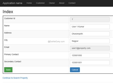 Business Application Using Html5 Aspnet Mvc Web Api And Knockoutjs Part 2 Dotnetcurry