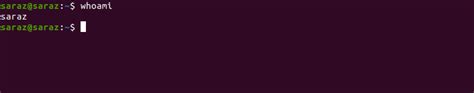 Whoami Linux
