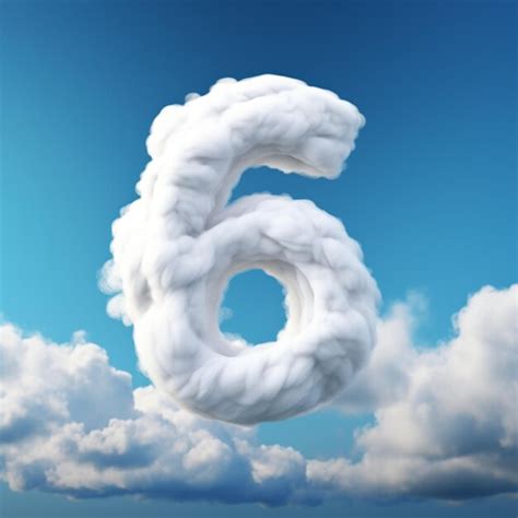 Number Six Cloud Formation Pictures Freepik