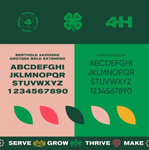 National 4 H Council Rebranding On Behance