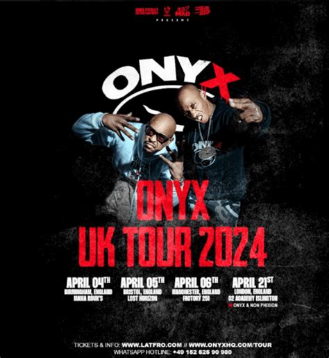 Onyx Announce Highly Anticipated 4 Date Uk Tour I Am Hip Hop Magazine