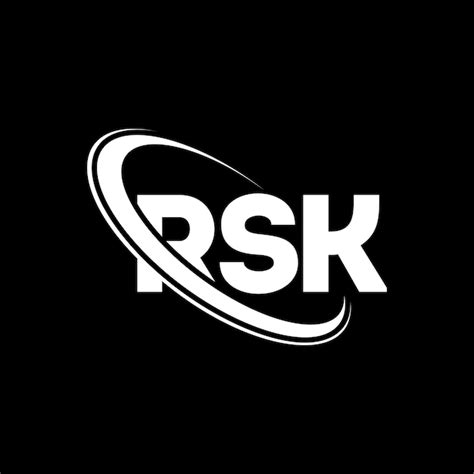 Premium Vector Rsk Logo Rsk Letter Rsk Letter Logo Design Initials