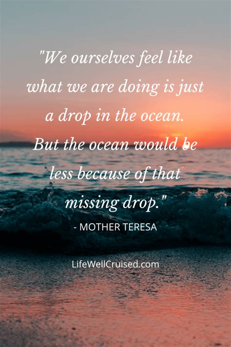 50 Inspirational Ocean Quotes For Those That Love The Sea Life Well Cruised