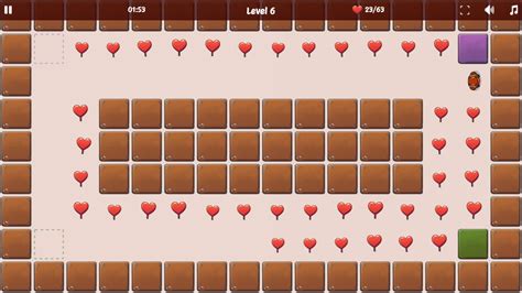 heartscape hero html5 maze game by trezegames codecanyon