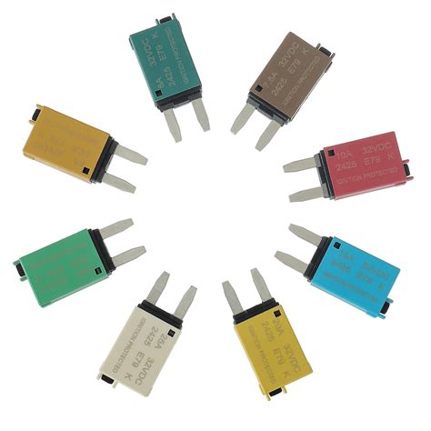 Manual Reset Fuse E73 E79 Car Atm Low Profile Mini Blade Style Circuit