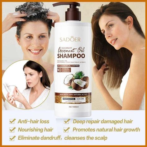 Coconut Oil Shampoo Anti Dandruff Oil Control Hair Care Shampoo Anti