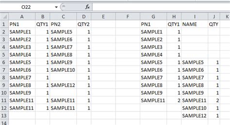 Excel How To Match Data Between Columns To Do The Comparasion Stack Overflow