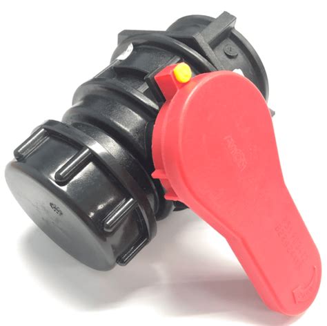 Ibc Ball Valve Plastic Type With Ptfe Gasket Industrial Valves