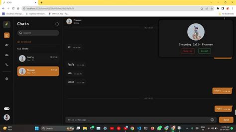 Praveen Yadav On Linkedin Done With Dark Mode And One On One Video Calls Using Webrtc
