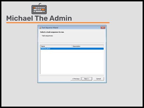 Using Osdcloudgui With Configmgr Michael The Admin