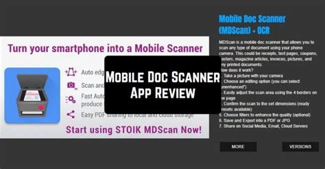 Mobile Doc Scanner App Review Freeappsforme Free Apps For Android And IOS