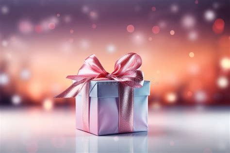 New Year Present Holiday T Surprise Box Festive Celebrate Ribbon Giving Emotions Merry