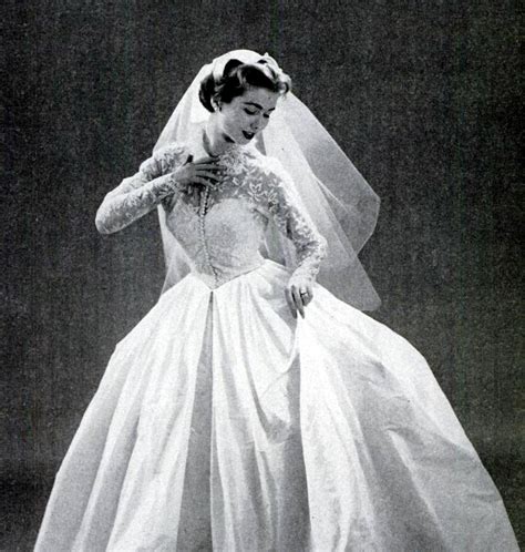 Real 1950s Wedding Dresses 60 Photos