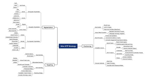 Nike Market Segmentation Targeting And Positioning Edrawmind