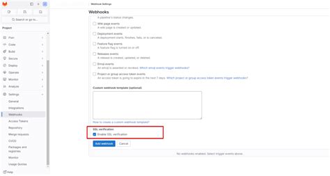 how to set up webhooks in gitlab suretriggers