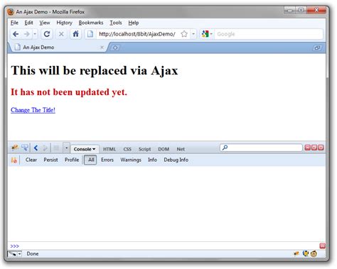 A Simple Ajax Application Churchmag