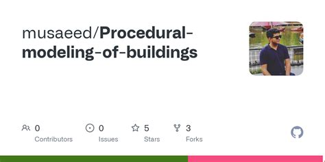 Github Musaeedprocedural Modeling Of Buildings