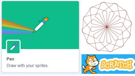 Advanced Coding Using The Pen Function To Draw Shapes On Scratch Youtube Advanced Coding Using The Pen Function To Draw Shapes On Scratch Youtube