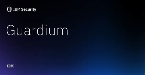 New Guardium Training Available In The Ibm Security Learning Academy Ibm Guardium