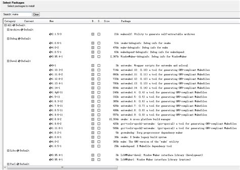 在cygwin Terminal运行make命令出现 Bashmakecommand Not Found的解决方案！ 永夜