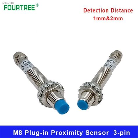 Lj8a3 Plug In Proximity Sensor M8 Metal Inductive Approach Switch With