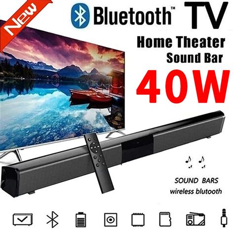 무선 블루투스 스테레오 스피커 홈 시어터 Tv 사운드 바 서브우퍼 음악 플레이어 40w 20w 2020 2021