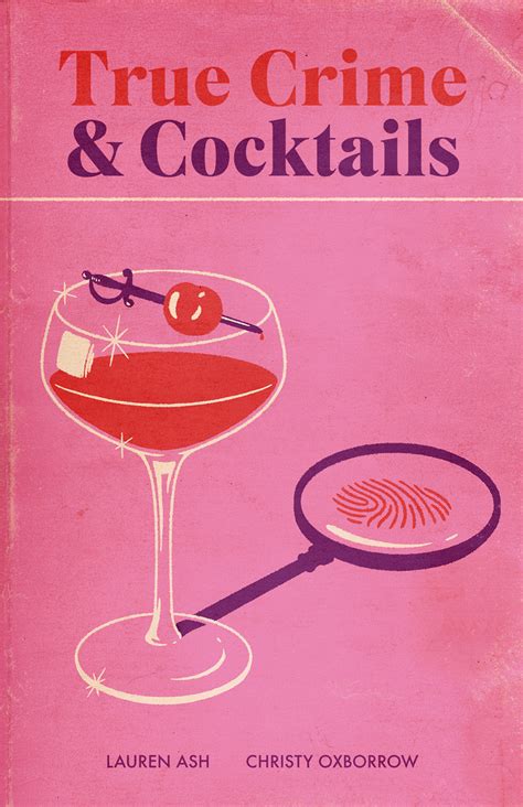 True Crime And Cocktails Poster By Derek Eads