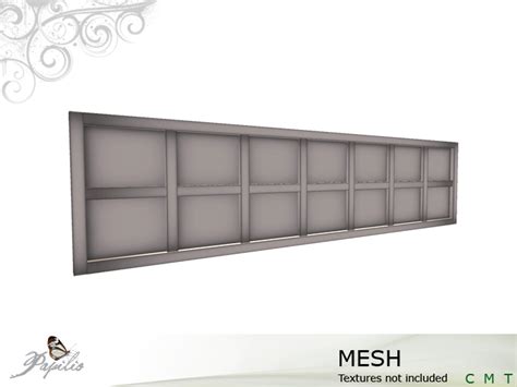 Second Life Marketplace Fullperm Mesh Rectangular Window