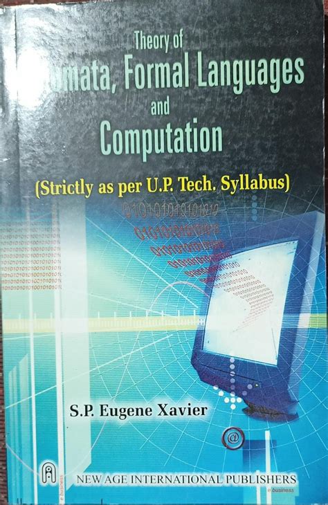 Urbanbae Theory Of Automata Formal Languages And Computation As Per Uptu Syllabus By Sp
