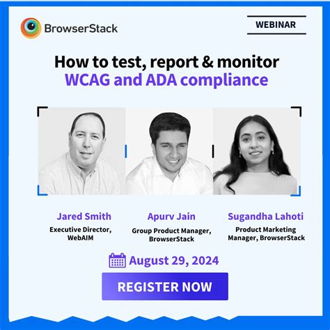 Browserstack On Linkedin Webinar On Digital Accessibility To Stay Compliant In The Us