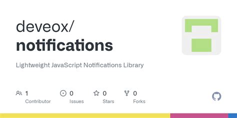 Github Deveox Notifications Lightweight Javascript Notifications Library