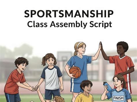 Sportsmanship Class Assembly Script Teaching Resources