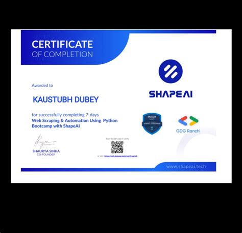 Kaustubh Dubey On Linkedin Webscraping Shapeai 10 Comments