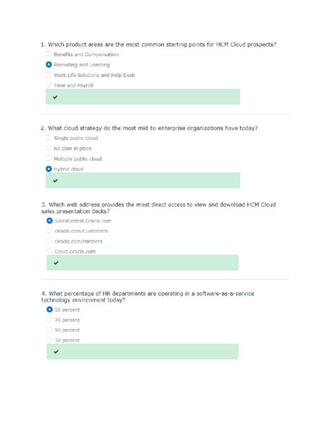 Oracle Cloud Hcm 2021 Solution Engineer Specialist Pdf