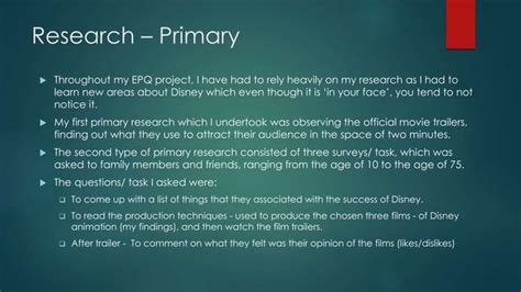 Epq Project Presentation Pptx Screenwriting Content Production
