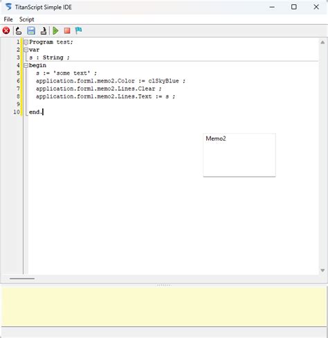 Titan Script Magic Script Index