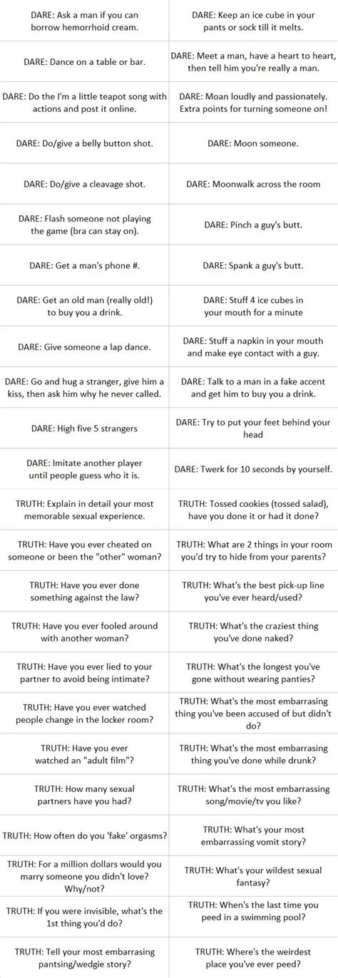 Truth Or Dare Questions For A Bachelorette Party Bachelorettetruthordare